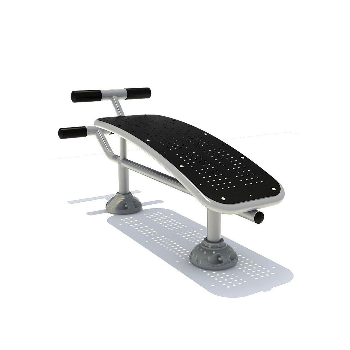 Single Sit Up Bench – Hercules Outdoor Amenities